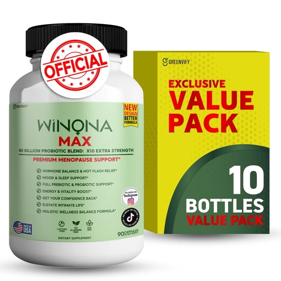Winona Max Menopause Relief Supplement |Extra Strength Hormone Balance ...