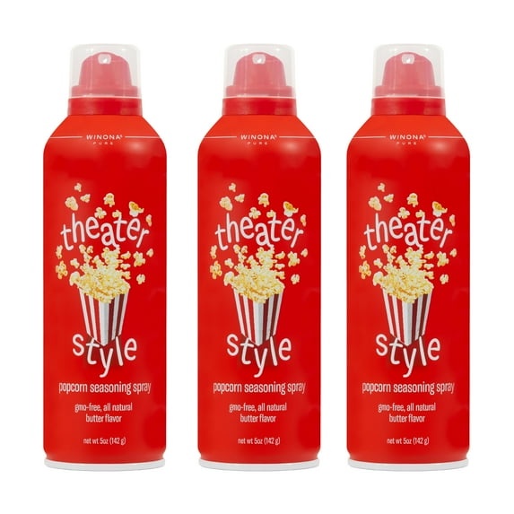 Winona Pure Popcorn Butter Spray, Low Calorie Popcorn Topping, 5 oz ...