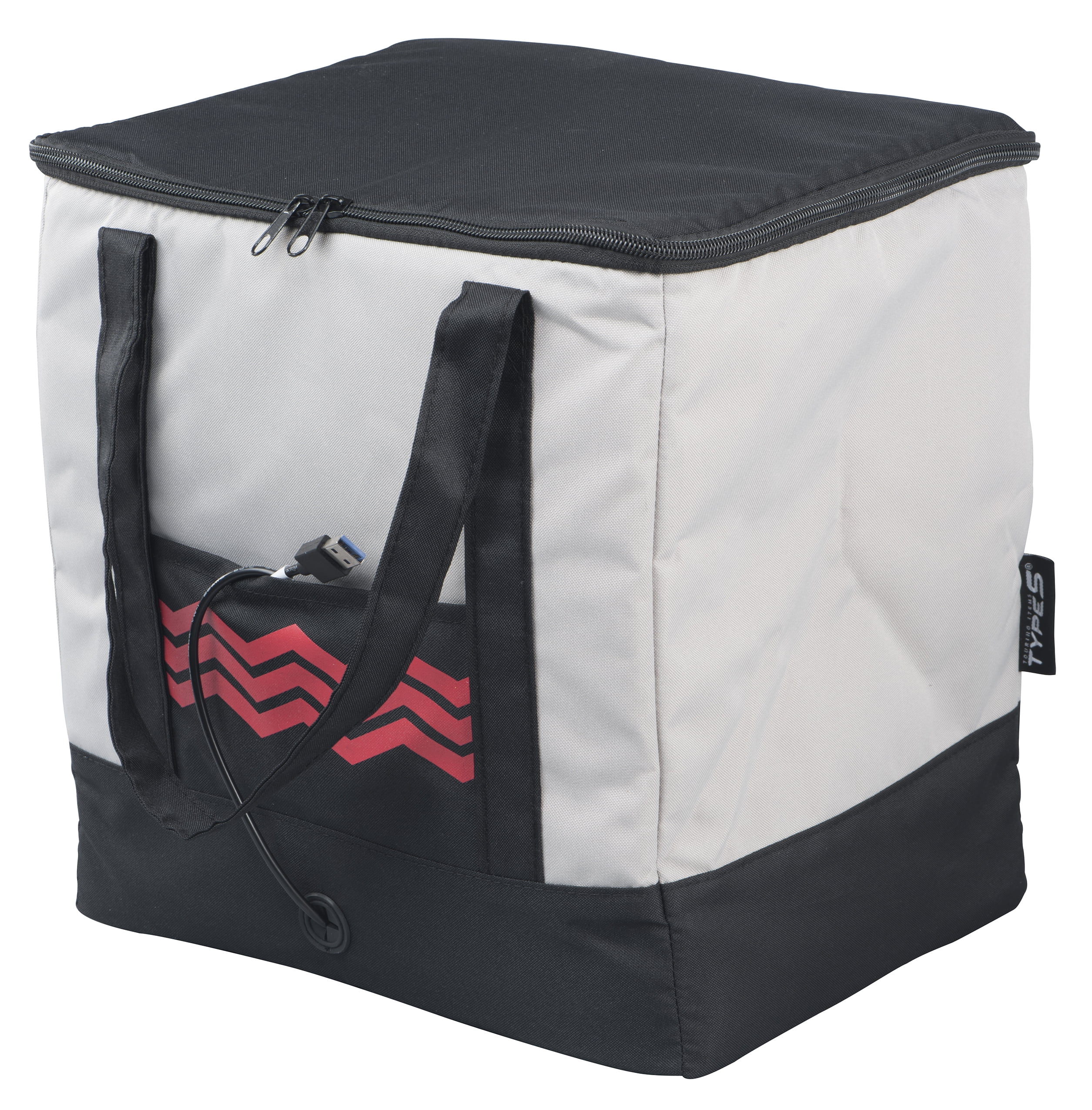 Winplus Food Warmer Bag, Insulated, 12" x 9.5" x 12", Black - Walmart.com