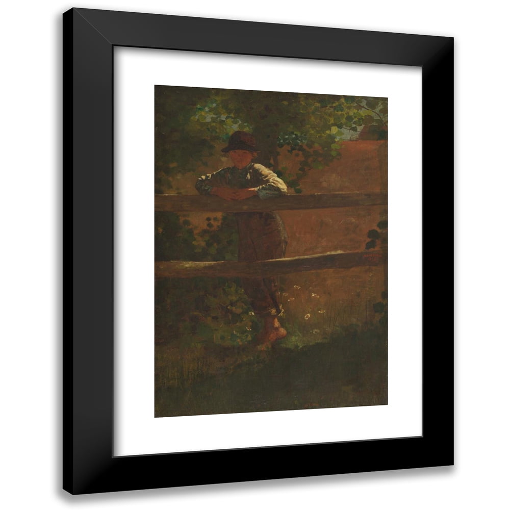Winslow Homer 11x14 Black Modern Framed Museum Art Print Titled - A ...
