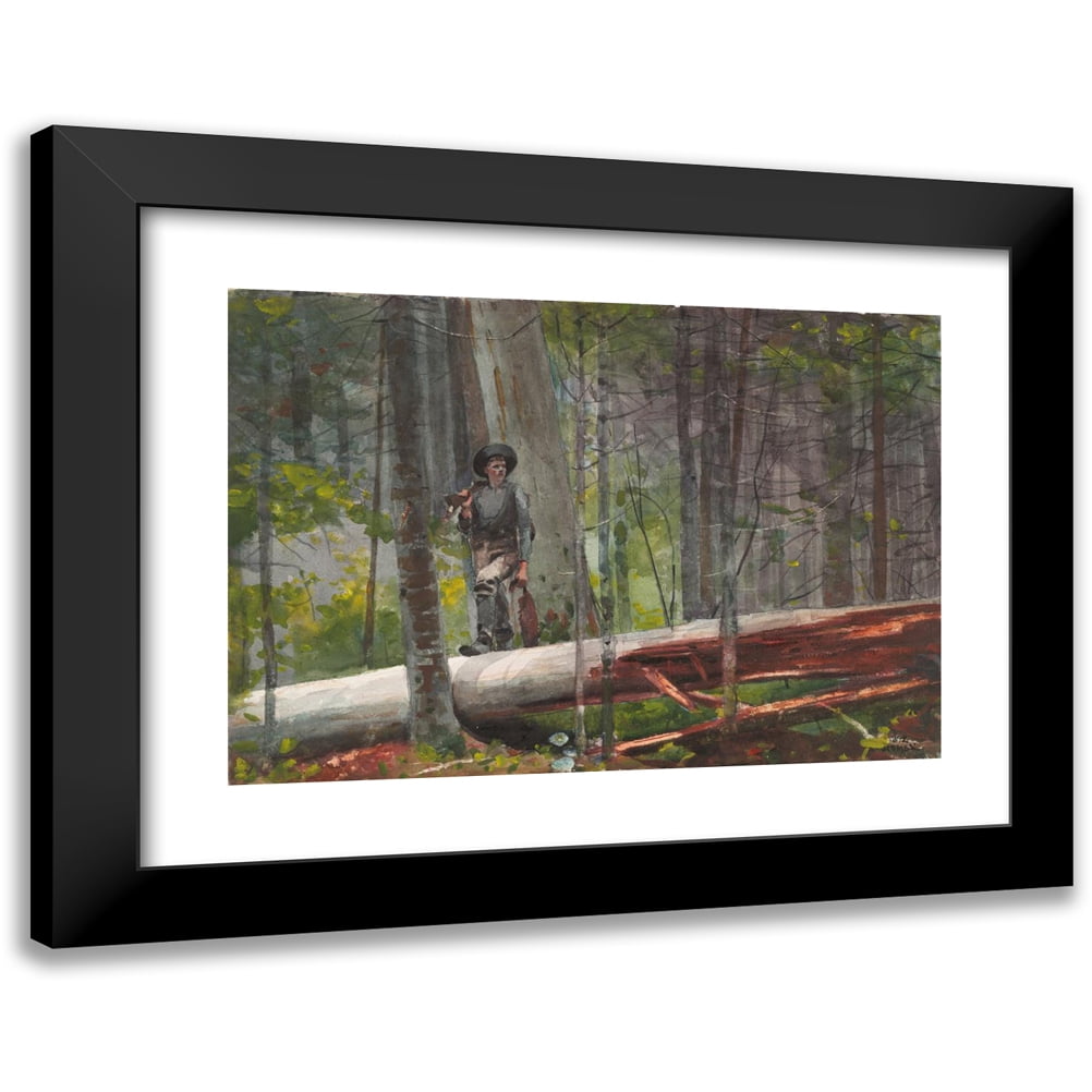 Winslow Homer 14x11 Black Modern Framed Museum Art Print Titled ...