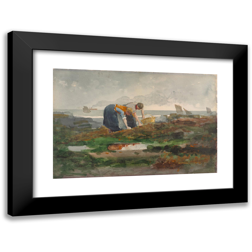 Winslow Homer 14x11 Black Modern Framed Museum Art Print Titled - The ...