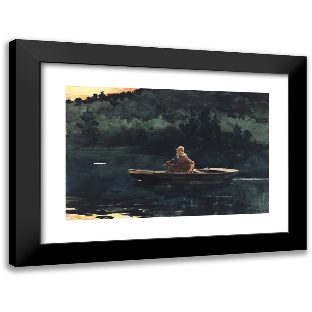 Winslow Homer 14x11 Black Modern Framed Museum Art Print Titled - The ...