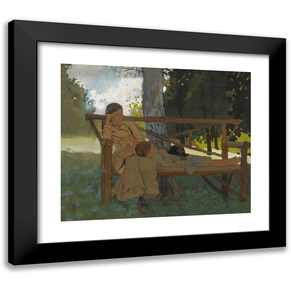Winslow Homer 17x15 Black Modern Framed Museum Art Print Titled - The ...