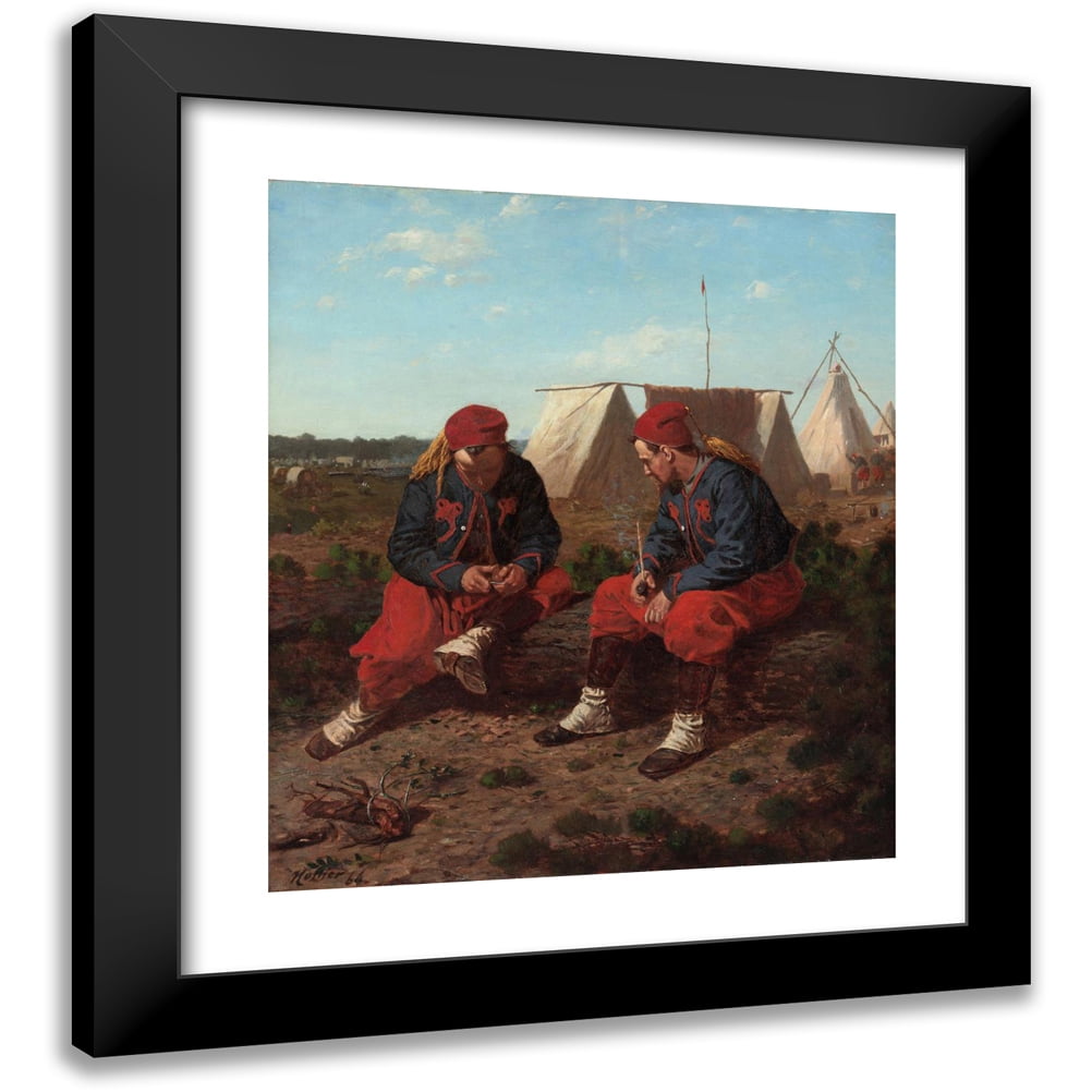 Winslow Homer 20x22 Black Modern Framed Museum Art Print Titled - The ...
