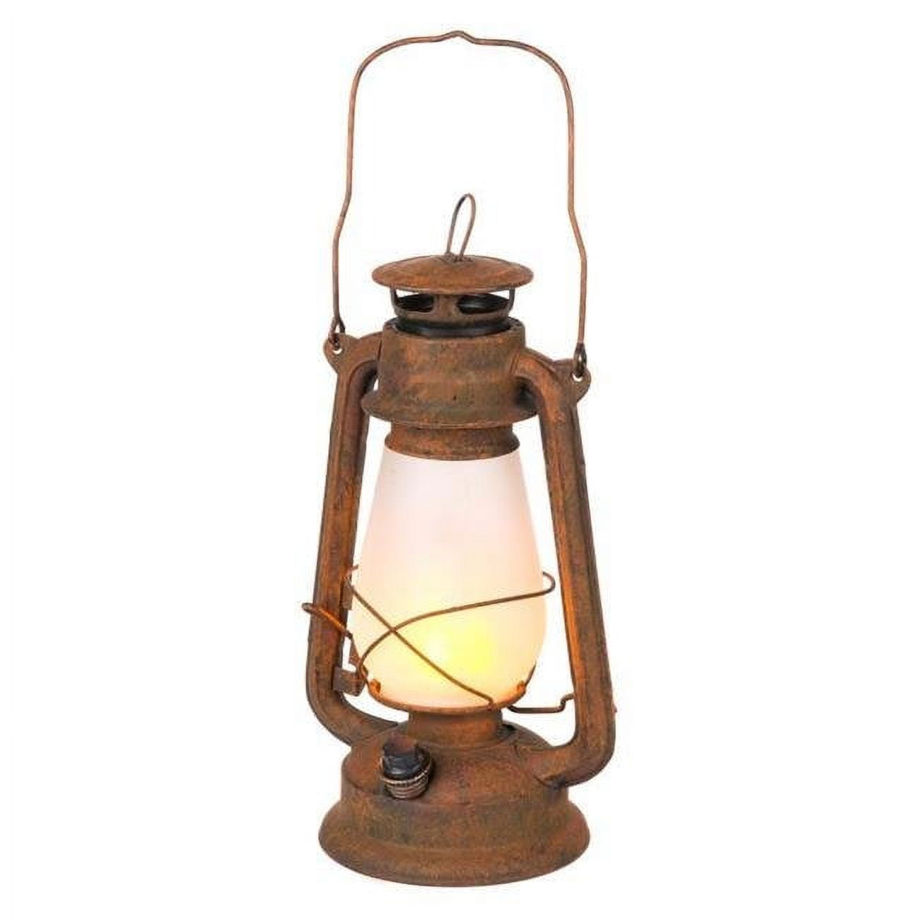 Winsome House WH064 Flaming Lights Antique LED Lantern - Walmart.com