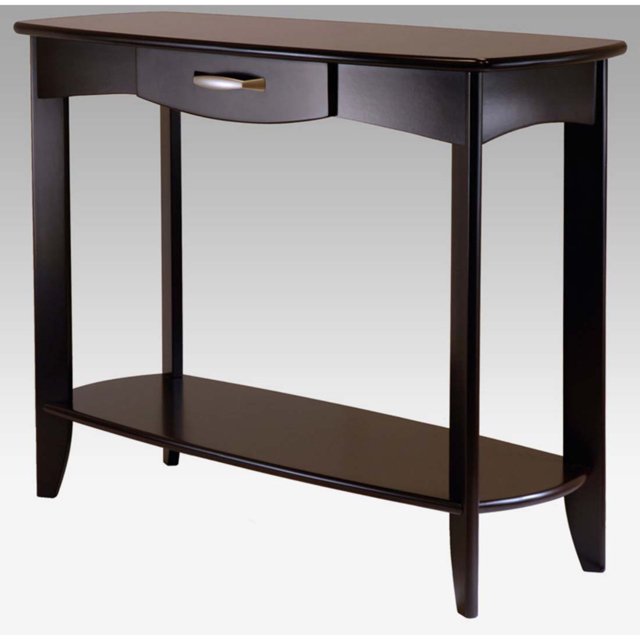 Winsome Wood Danica Console Table with Drawer, Espresso Finish ...