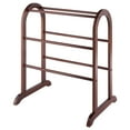 Winsome Eleanor 6-Rod Quilt Rack, Walnut Finish, Solid Wood - Walmart.com
