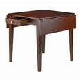 Winsome Wood Hamilton Double Drop Leaf Dining Table, Walnut - Walmart.com
