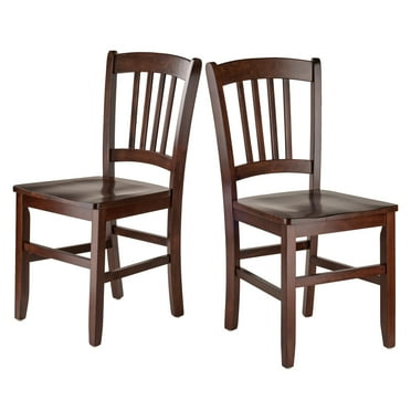 Free Shipping! Winsome Wood Benjamin Ladder-Back Chairs, 2-PC Set ...