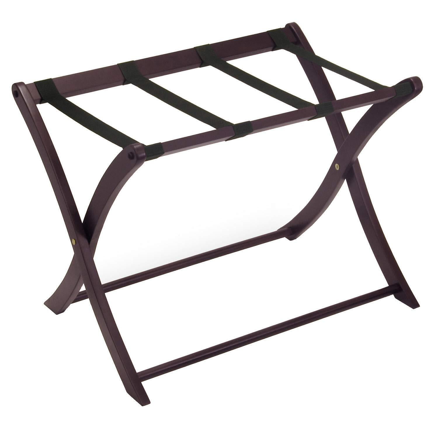 Winsome Wood Scarlett Luggage Rack, Espresso Finish - Walmart.com