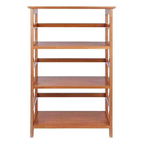 Winsome Wood Studio 3-Section Bookshelf, Honey Pine Finish - Walmart.com