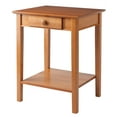 Winsome Studio Home Office Printer Stand, Table, Honey Finish - Walmart.com