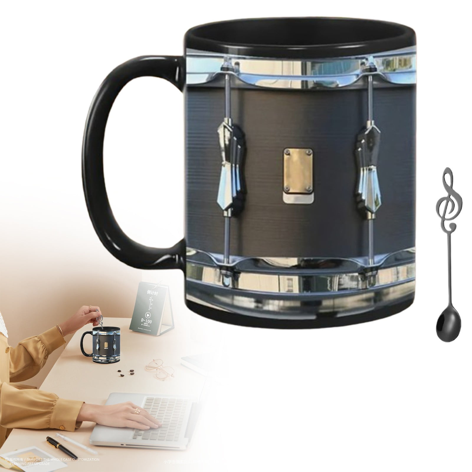 Winsopee Glass&Bottle,Vintage Drum Shaped Ceramic Mug Is A Hilarious ...