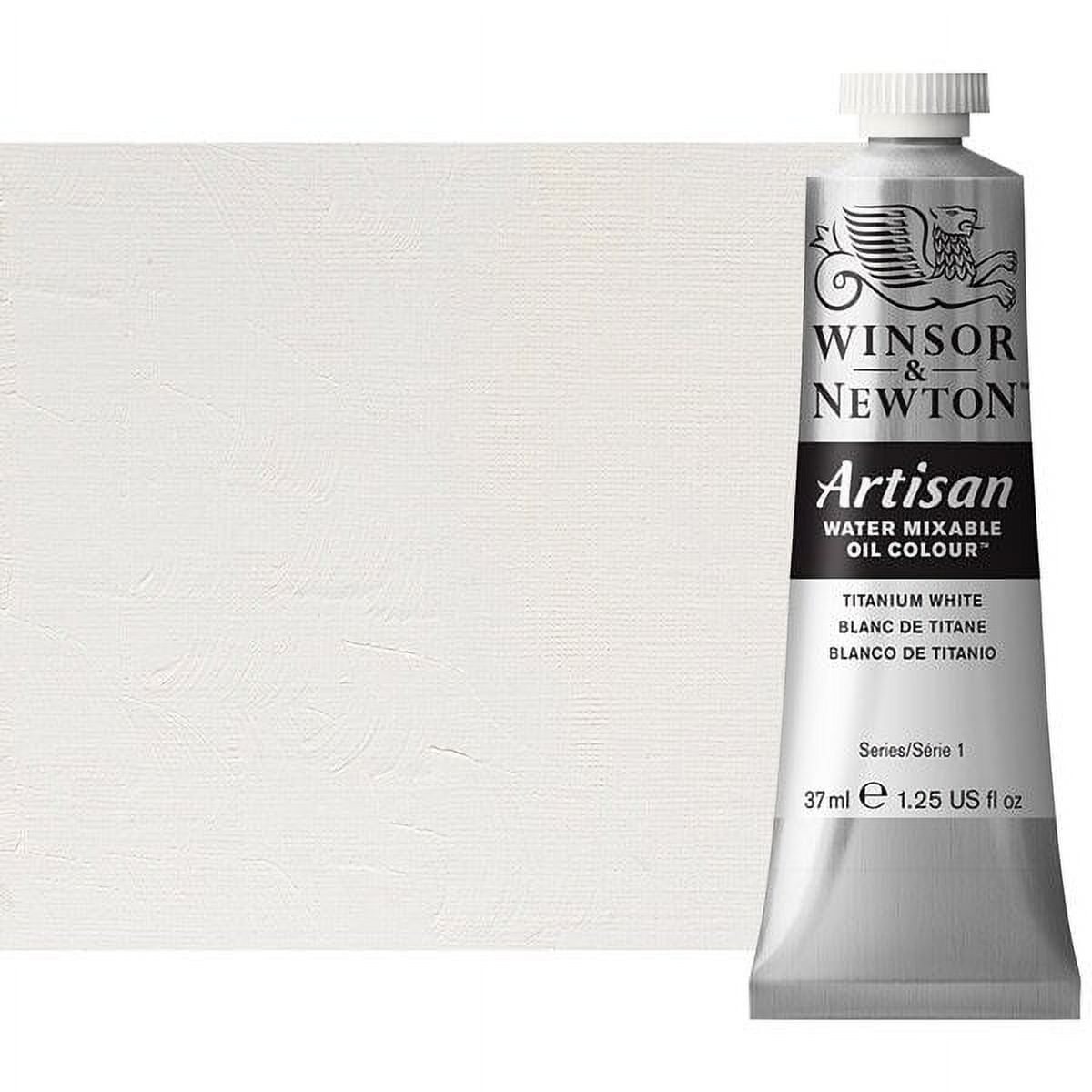 Winsor & Newton Artisan Water Mixable Oil Paint, Titanium White ...