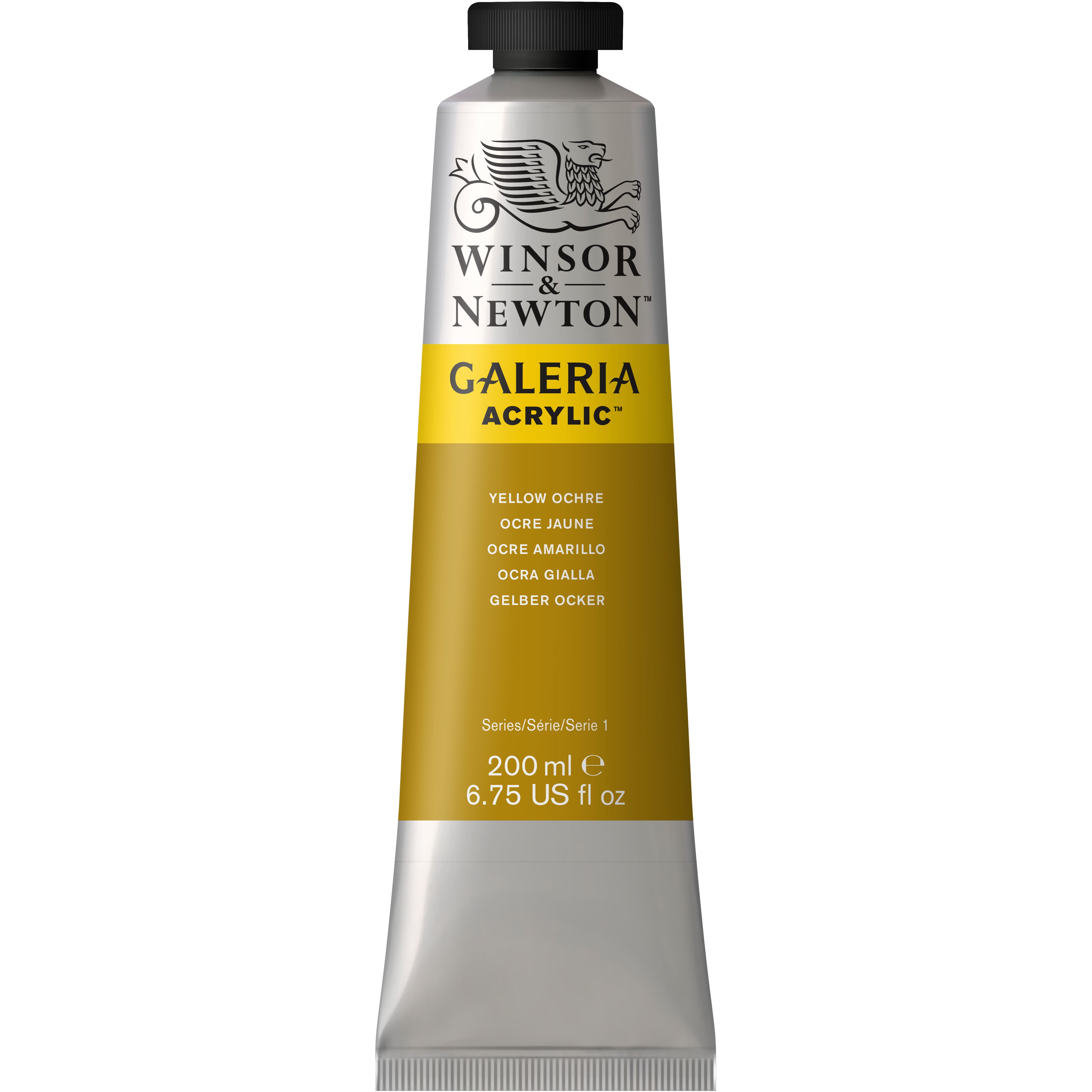 Winsor & Newton Galeria Acyrlic, 200ml, Yellow Ochre - Walmart.com