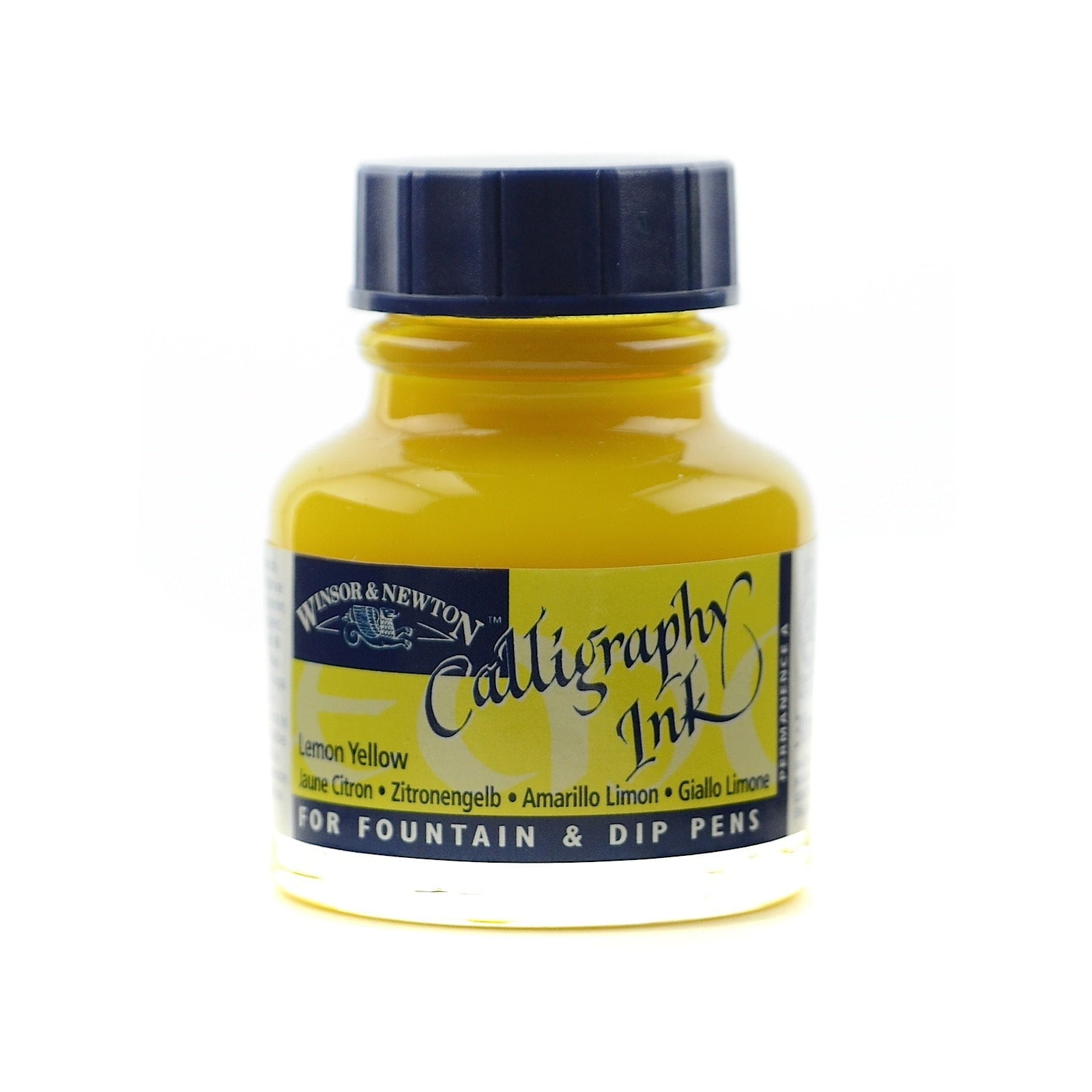 Winsor & Newton Lemon Yellow Calligraphy Ink (Pack of 3) - Walmart.com