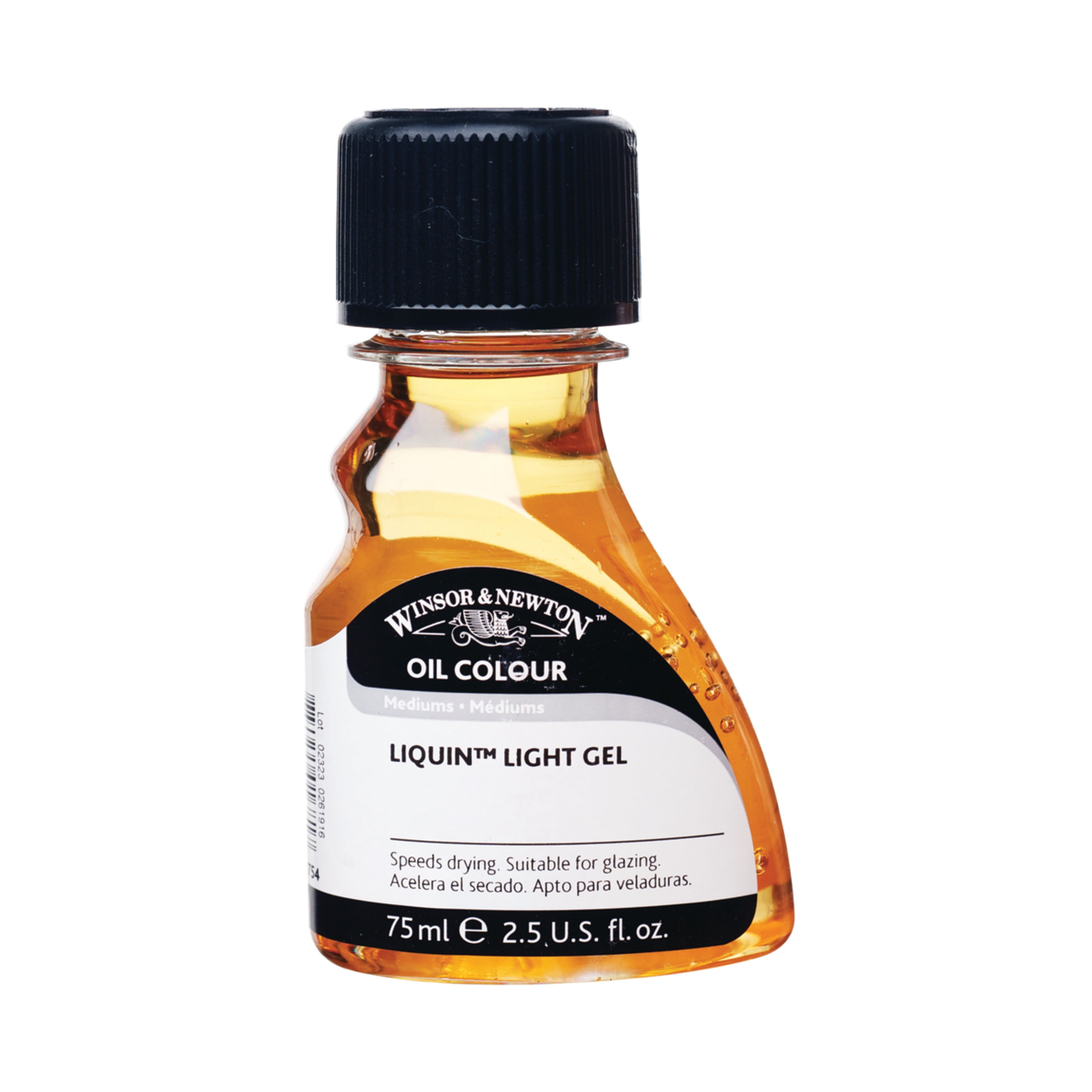 Winsor & Newton Liquin Light Gel Medium, 75ml, Quick Drying, Gloss ...