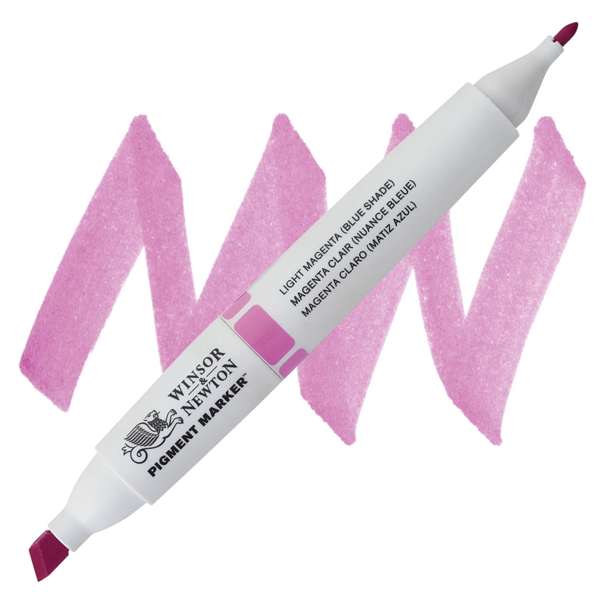 Winsor & Newton Pigment Marker - Magenta Light (Blue Shade) - Walmart.com