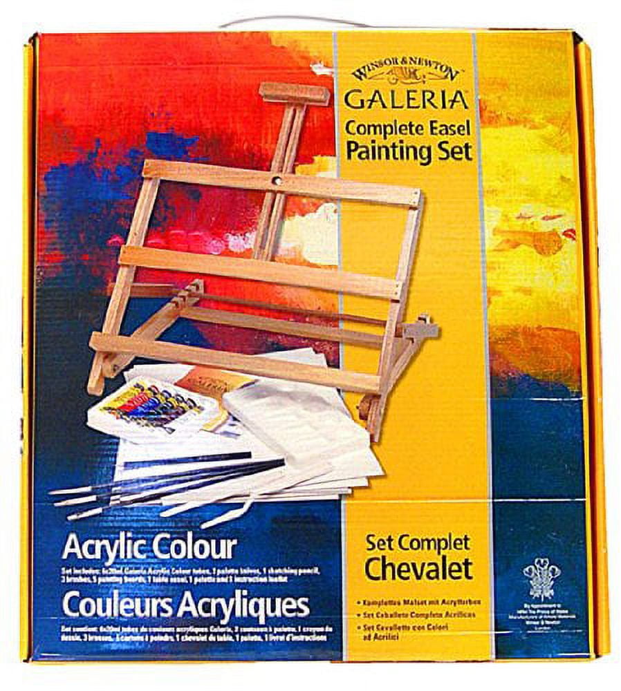 Winsor and Newton 20 Piece Complete Acrylic Painting Set with ...