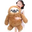 Warmies Plush Animal Toy: Microwavable & Scented Sloth Hugs Comforter ...