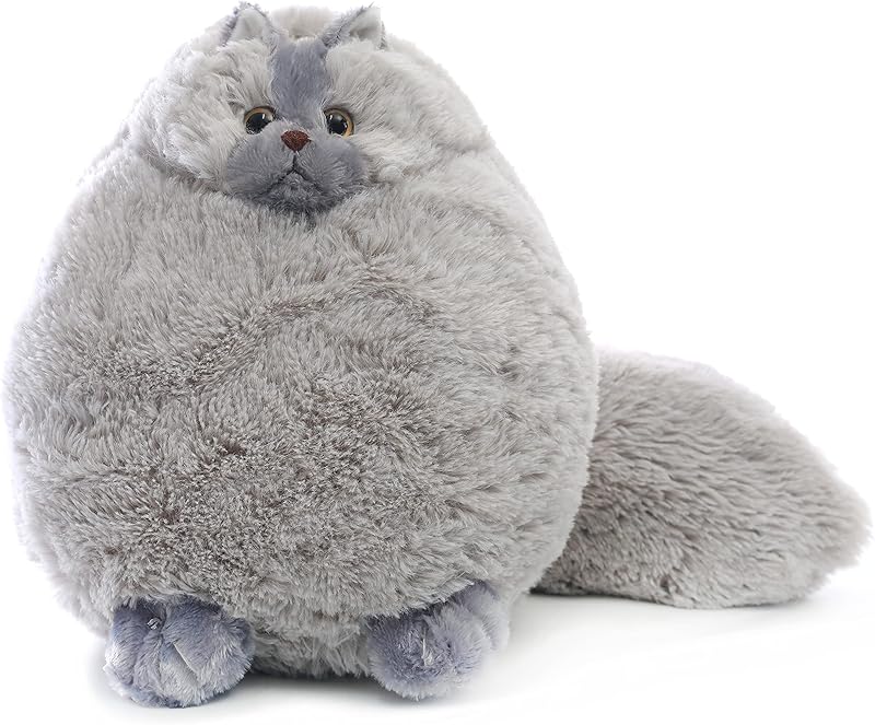 Winsterch Stuffed Animal Plushie Cat Stuffed Animal,Cute Soft Plush Cat ...