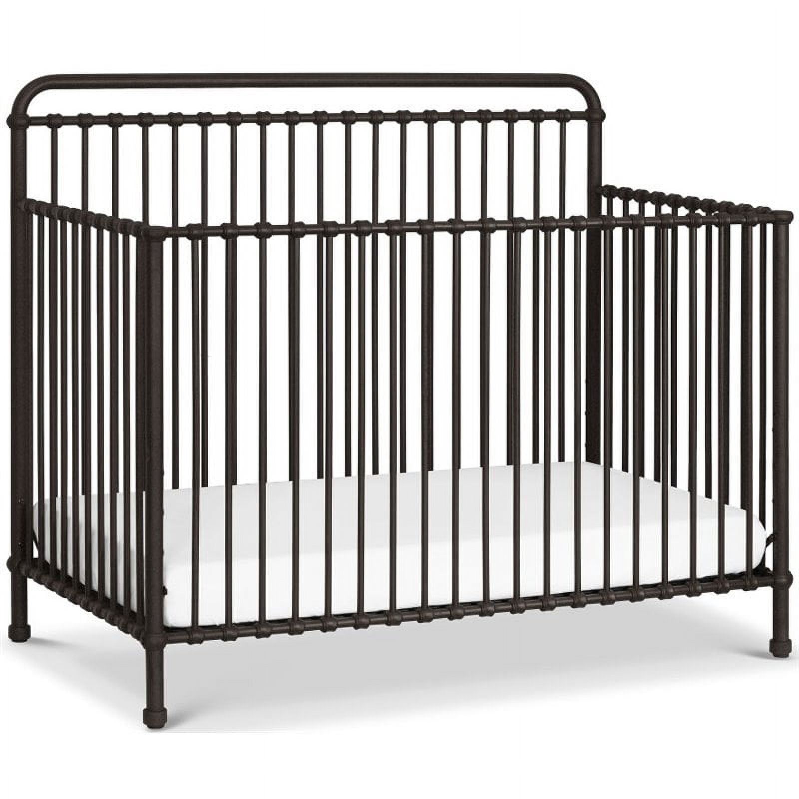 Namesake Classic Winston 4-in-1 Convertible Iron Crib, Vintage Iron ...