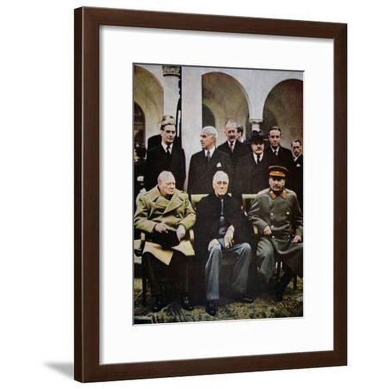 Yalta Conference Color Medal Yalta Conference United Kingdom