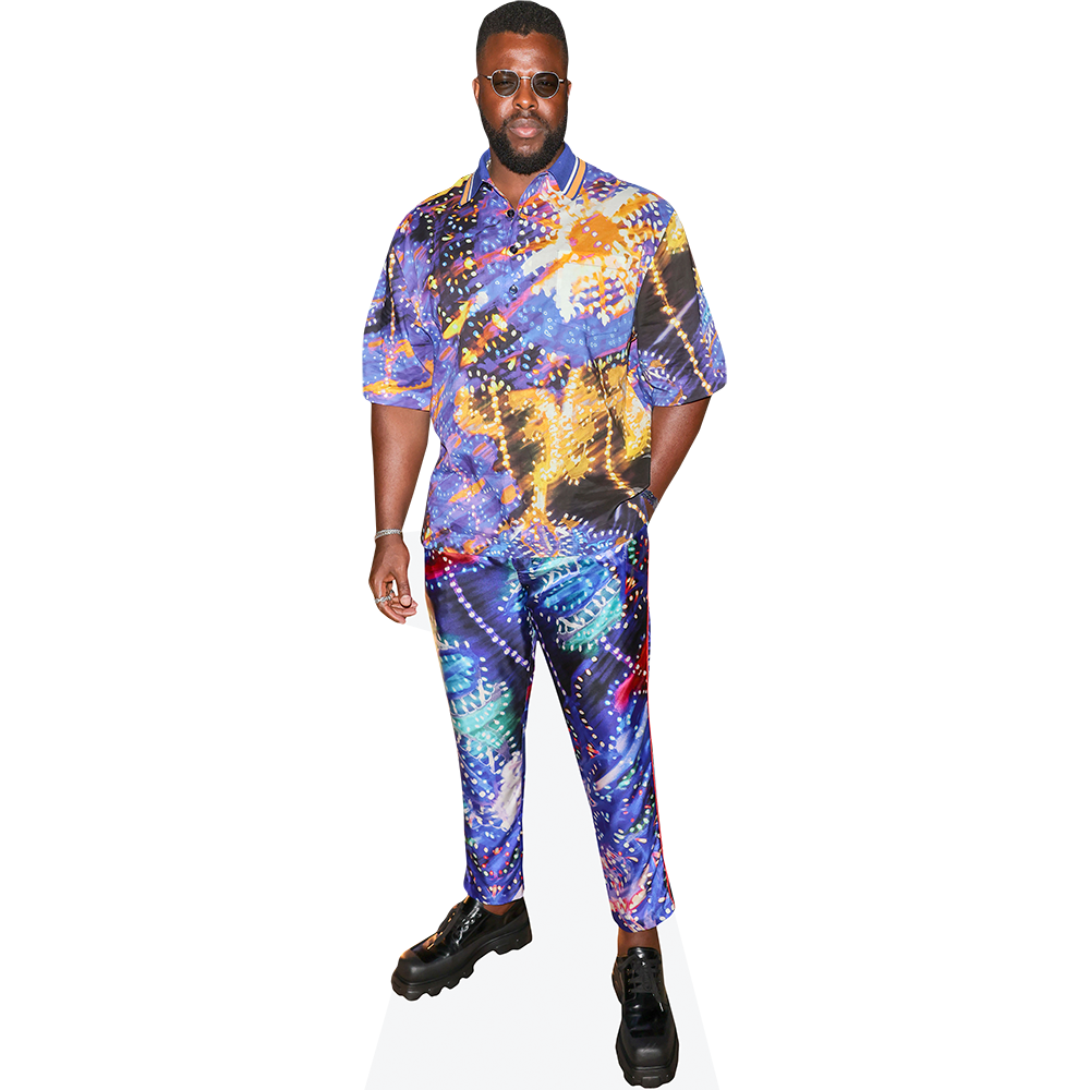 Winston Duke (Purple) Mini Cardboard Cutout Standee - Walmart.com