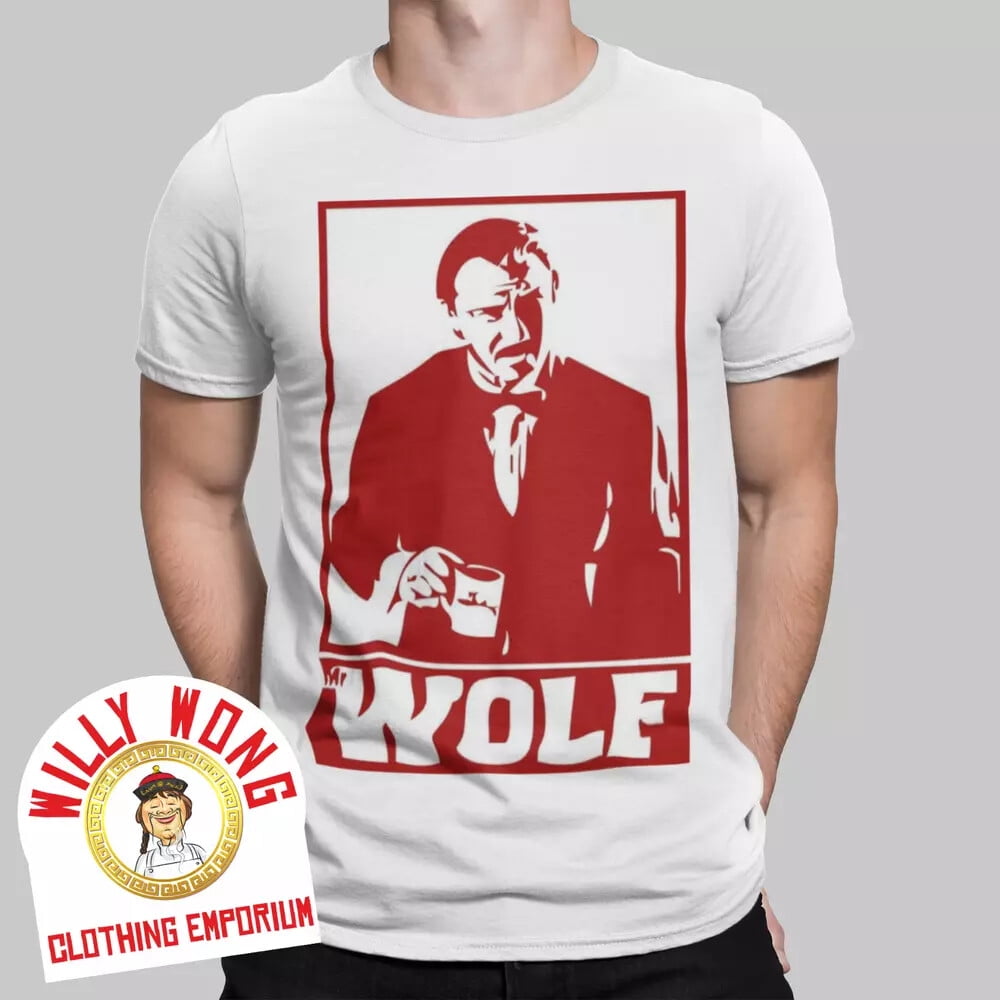 Winston Wolf T-Shirt Pulp Fiction Mr Wolf Movie Tee LA Fixer Gift Film ...