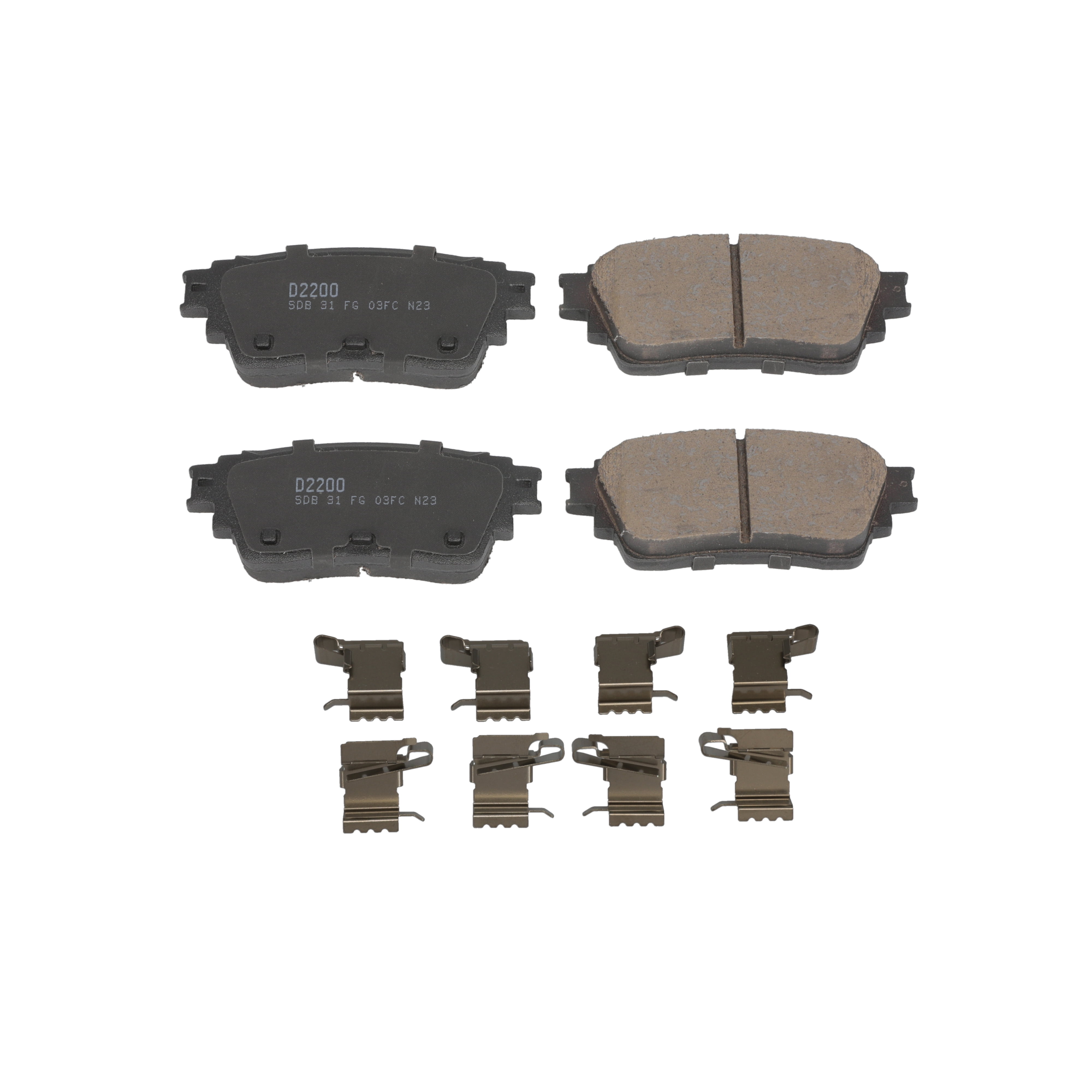 Winstop Brake Pad Set, Rear WS.2200.0.C, Nissan Altima 2020-2019 ...