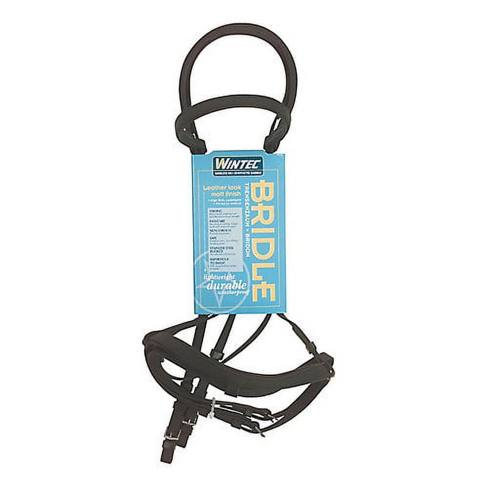 Wintec Bridle without Flash Cob Black - Walmart.com