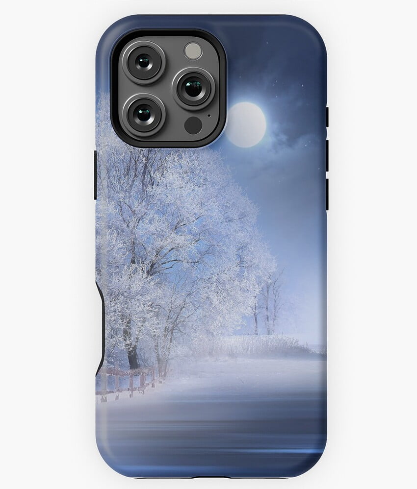 Winter 2019 03 Snowy Holiday Scene M13904409 Phone case for iPhone 11 ...