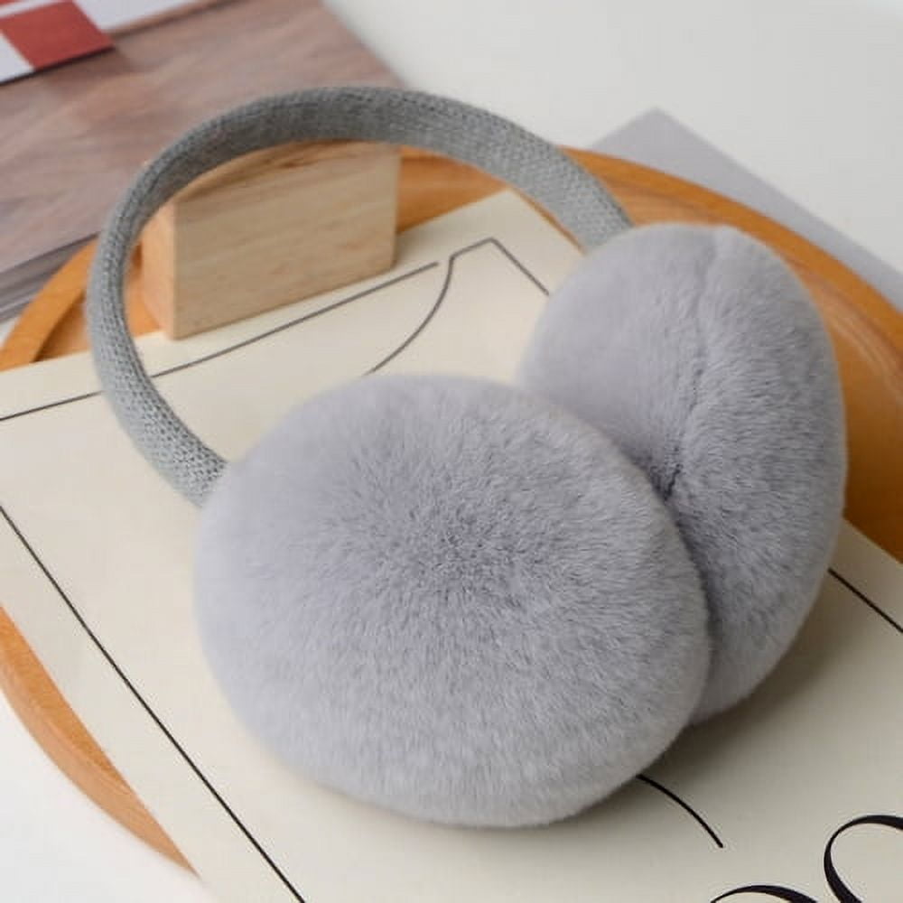 Winter Accessories for Women Winter Ear Muffs Fluffy Earmuff Ear Cover ...