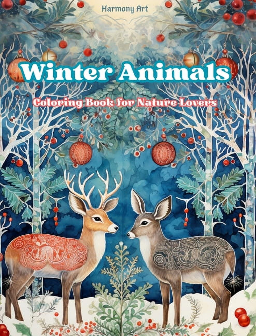 Winter Animals - Coloring Book for Nature Lovers - Creative and ...