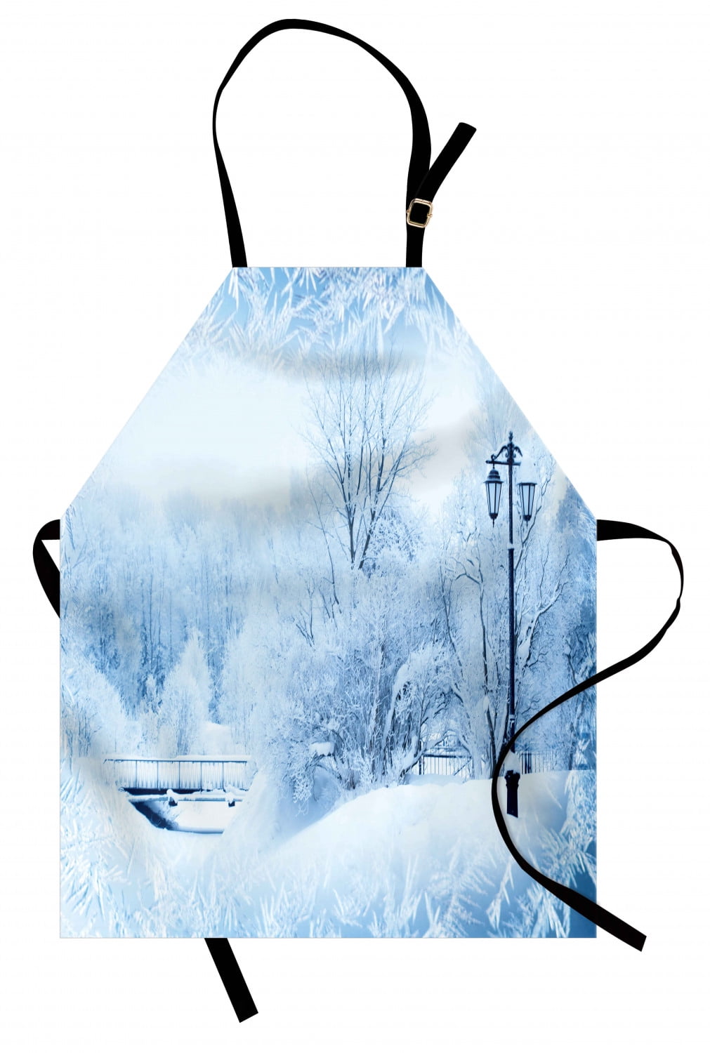 Winter Apron Winter Trees in Wonderland Theme Christmas New Year ...