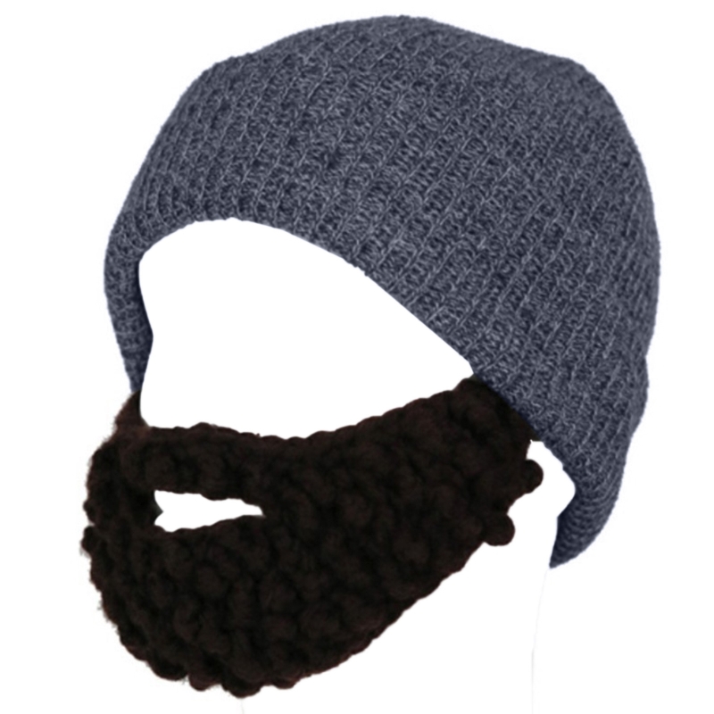 Winter Balaclava Full Face Cover Hat Elastic Size Beard Hat for Teens ...