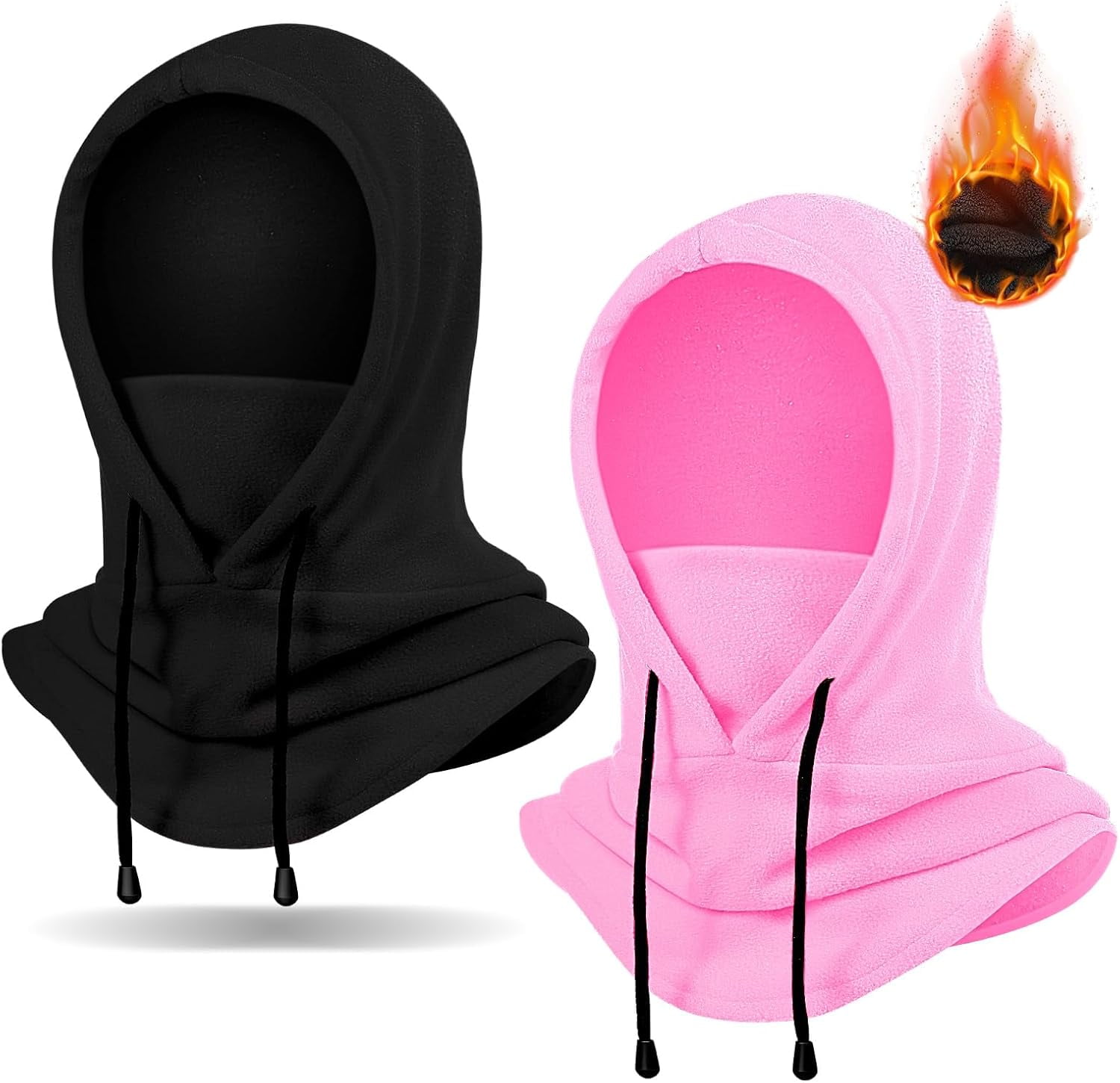 Winter Balaclava Ski Mask: Fleece Hood Hat Balaclava Mask Men Women ...