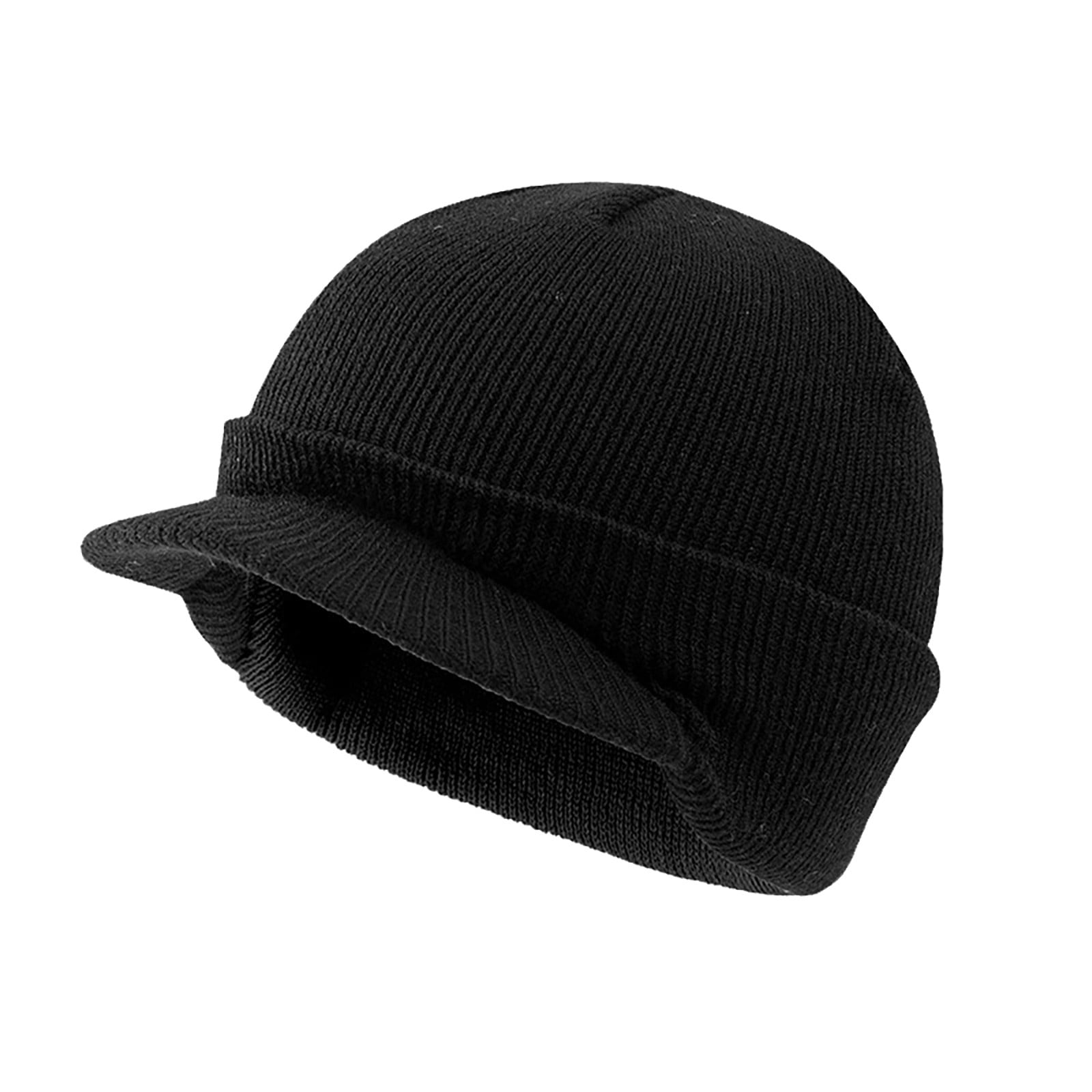Winter Baseball Cap with Attached Balaclava, Cold Weather Beanie with ...