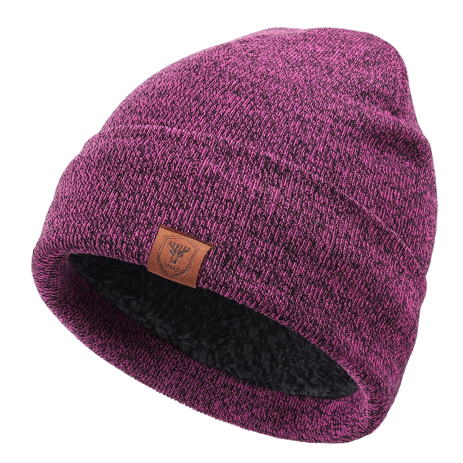 Winter Beanie Daily Hat Thermal Polar Fleece Ski Stocking Skull Cap for ...