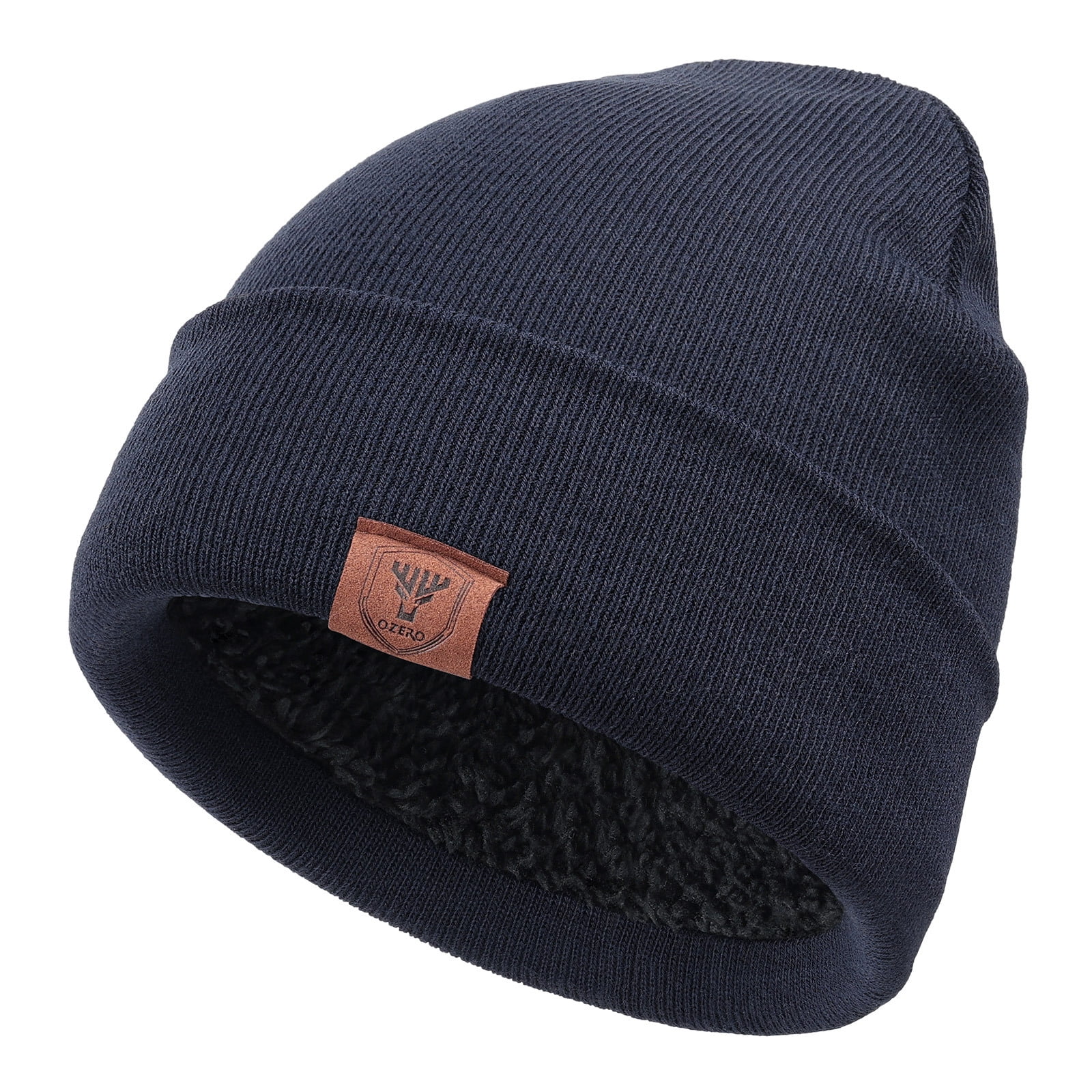 Ozero, Winter Beanie, Thermal Polar Fleece Skull Cap, Unisex Gray ...