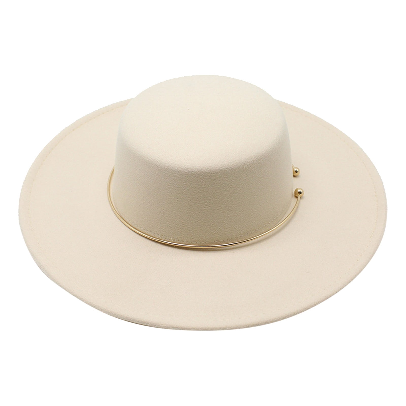 Winter Beanies Hats Fedora For Women Flat Top Hat For Men Pork Pie Hat ...
