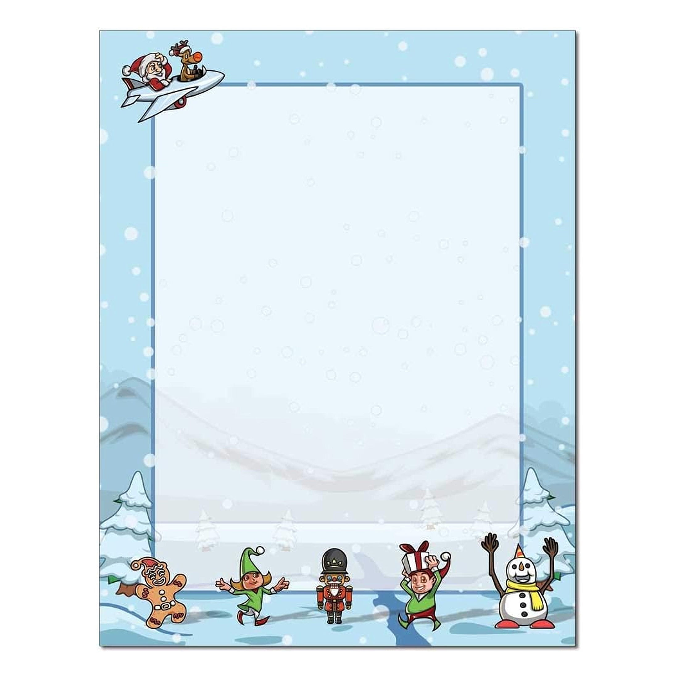 Winter Buddies Letterhead Laser & Inkjet Printer Paper - 8.5in. X 11in ...