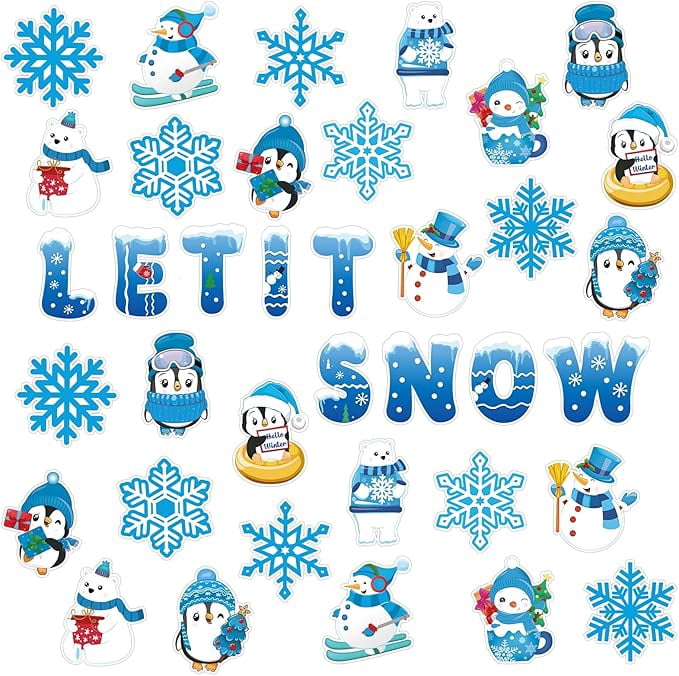 Winter Bulletin Board Decorations for Classroom, Christmas Winter ...