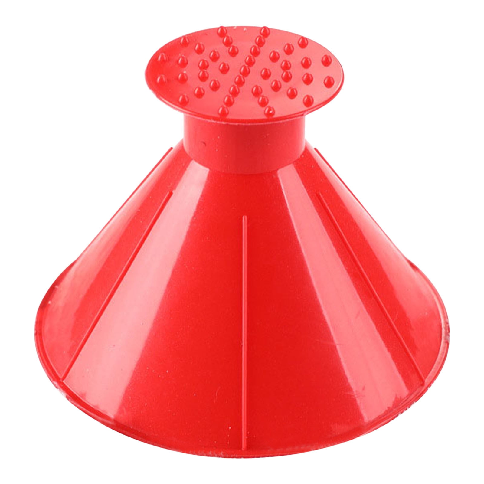 Winter Car Ice Scraper with Detachable Funnel, 360° Tapered ABS Blades ...