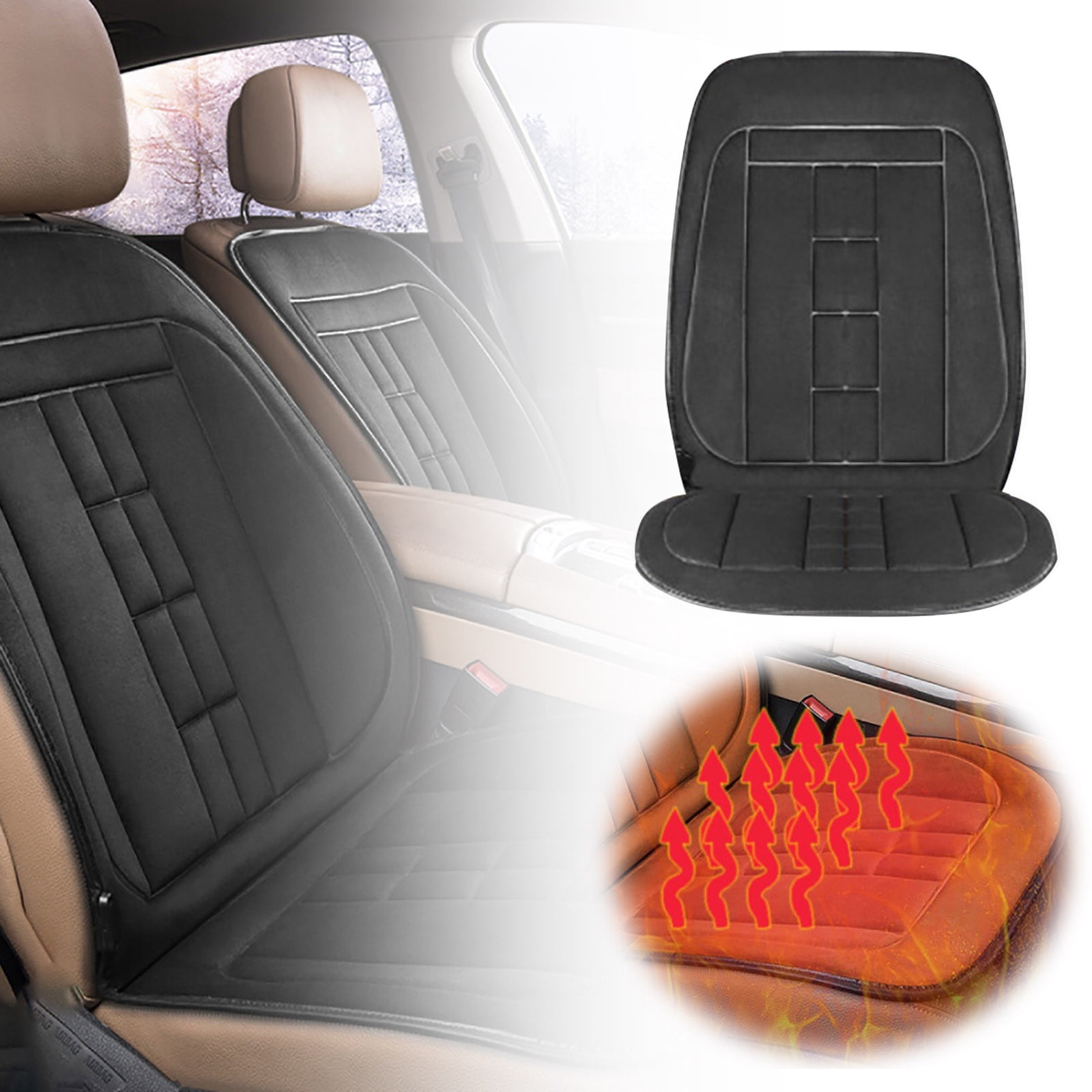 Winter Car Seat Cushion with Advanced Heating System for Enhanced ...