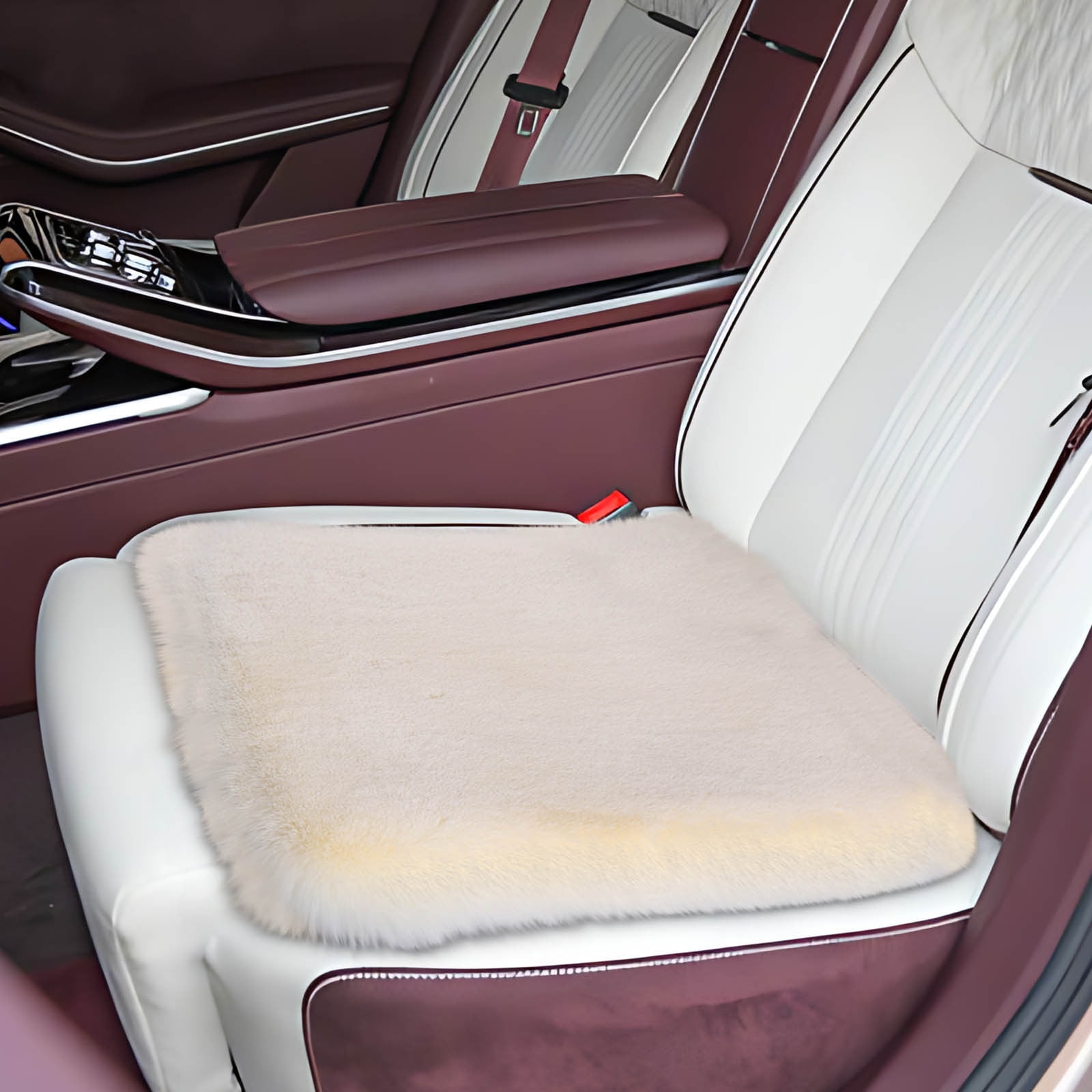 Winter Car Seat Cushion with Non- Base for Driver, Thermal Insulation ...