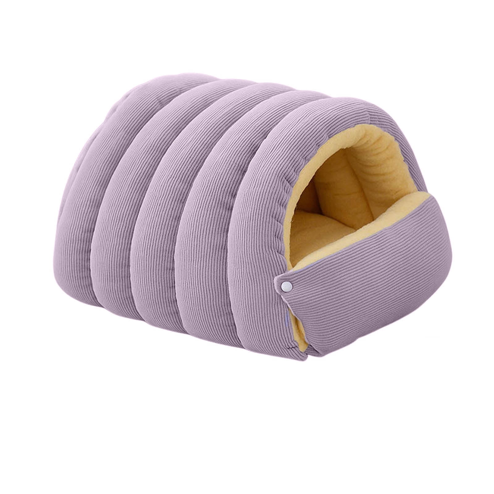 Winter Cave Pet Bed, Cute Indoor Beds for Dogs Cats, Disassembled ...