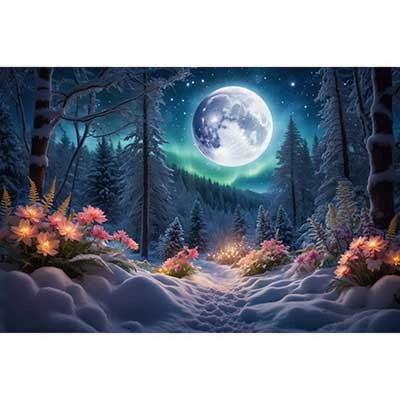 Winter Childr Fairy Birthday Backdrop Childr Enchanted Gard Party ...