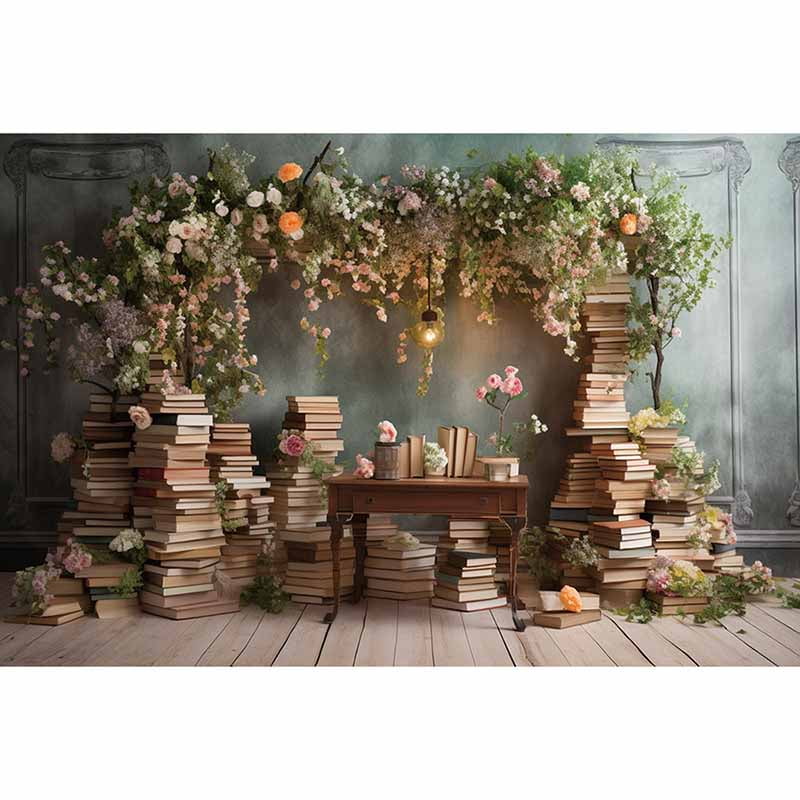 Winter Childr Fairy Birthday Backdrop Childr Enchanted Gard Party ...